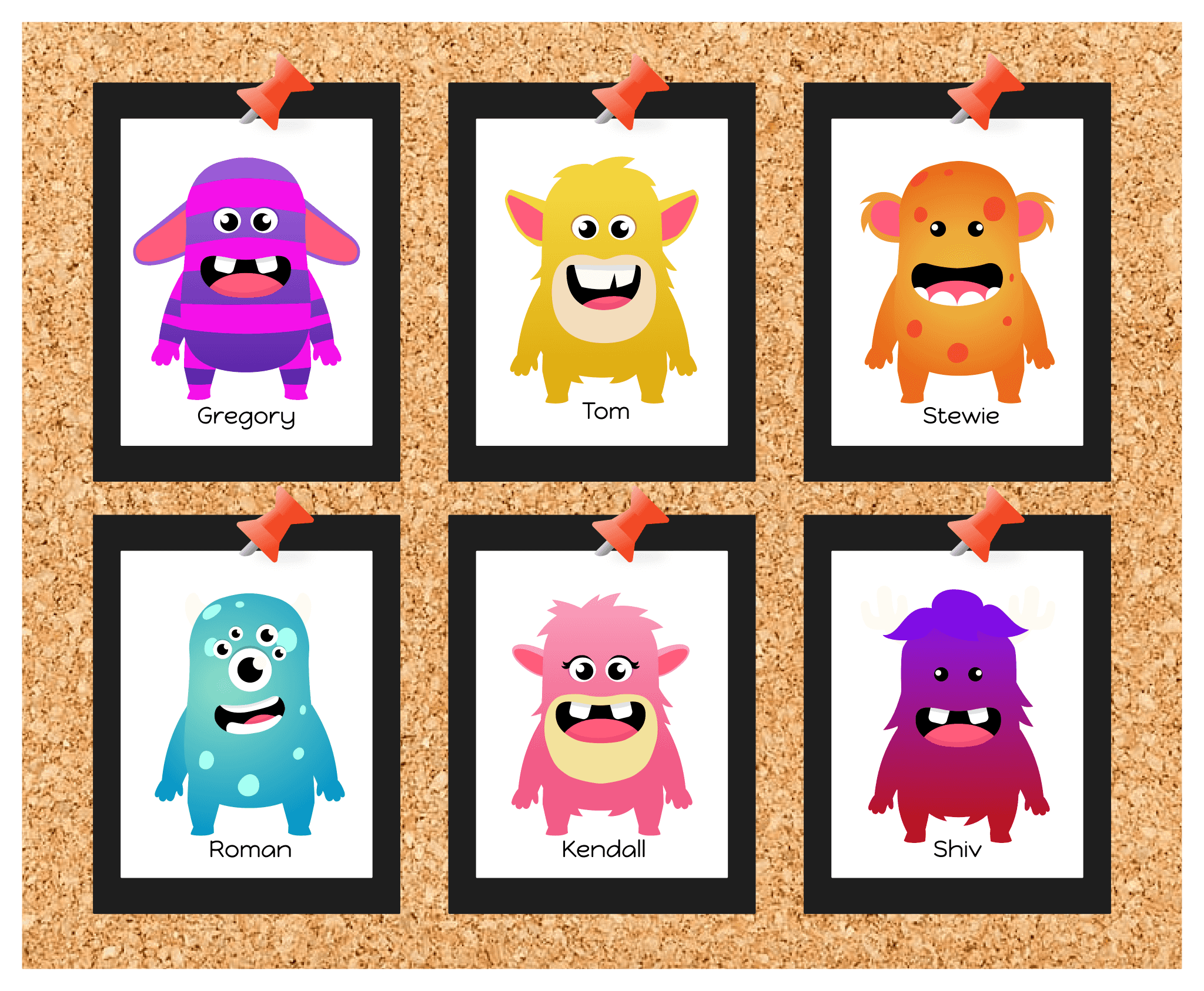 Monster Self Portrait Craft ClassDojo